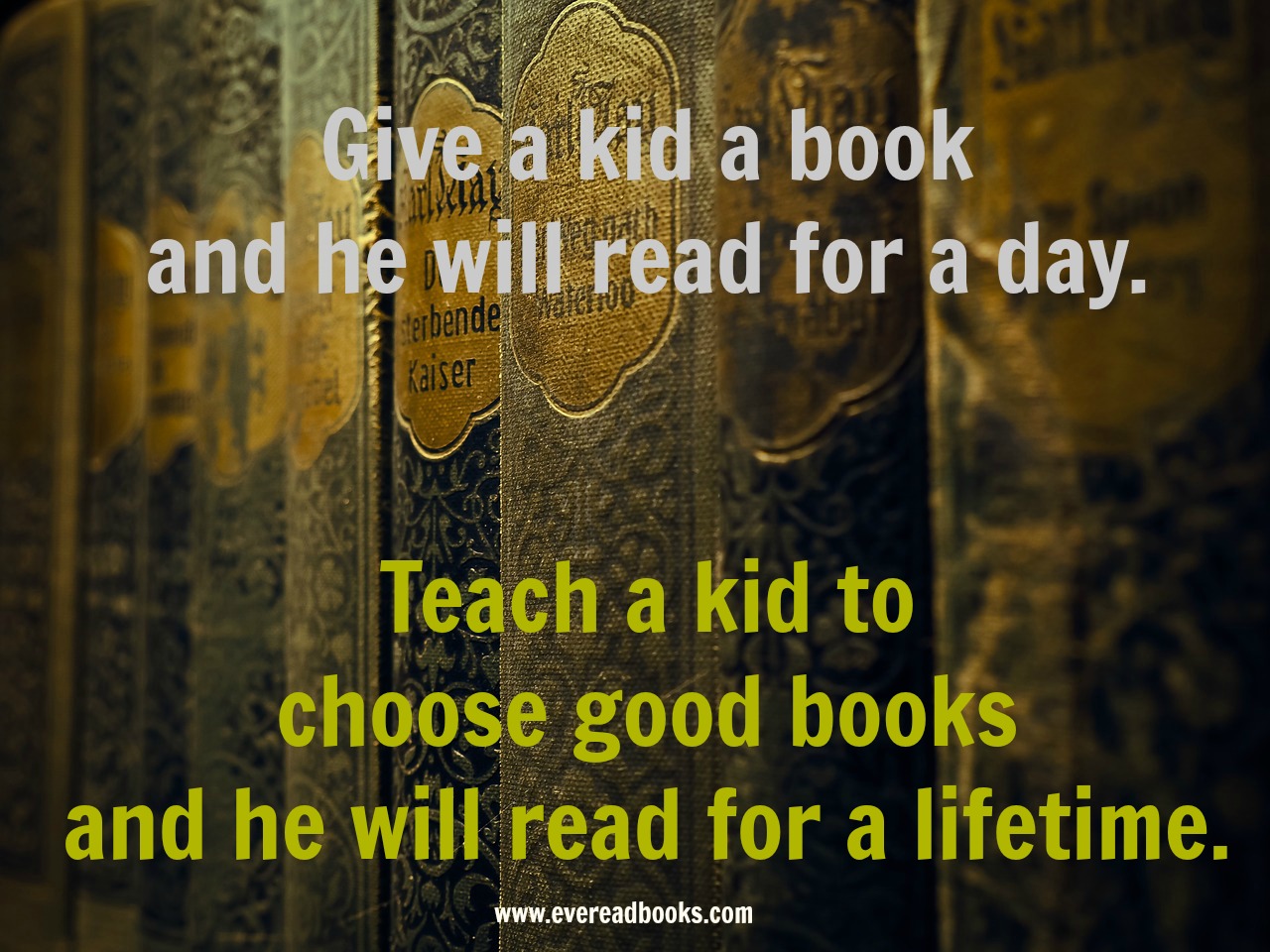 Everead: One Key to Helping Kids Choose Good Books