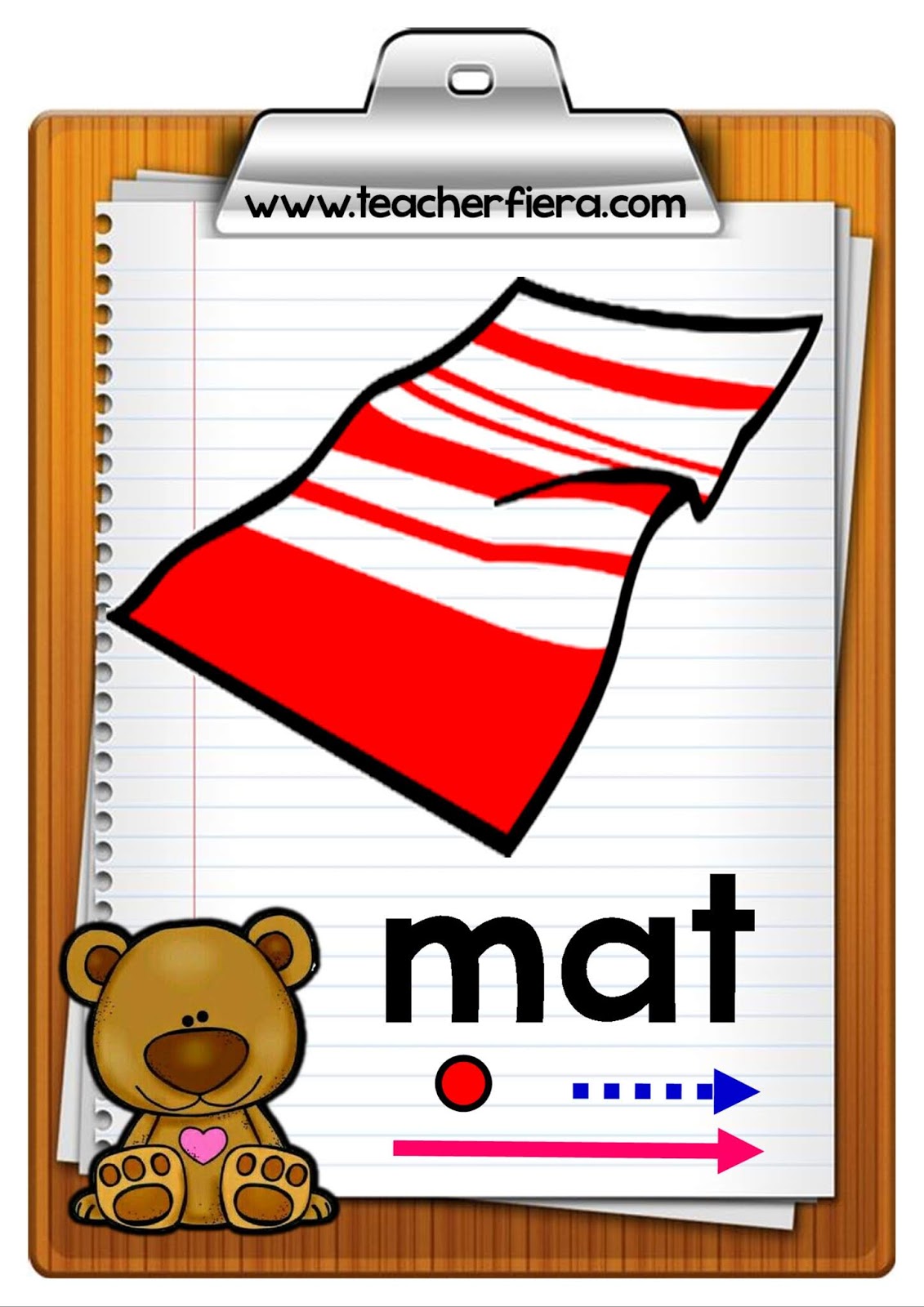 teacherfiera.com: AT WORD FAMILY FLASHCARDS