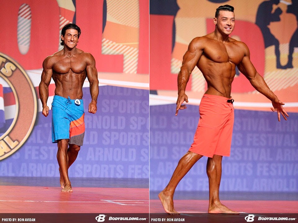 Veja comparação de físicos de Sadik Hadzovic e Felipe Franco no Arnold ...