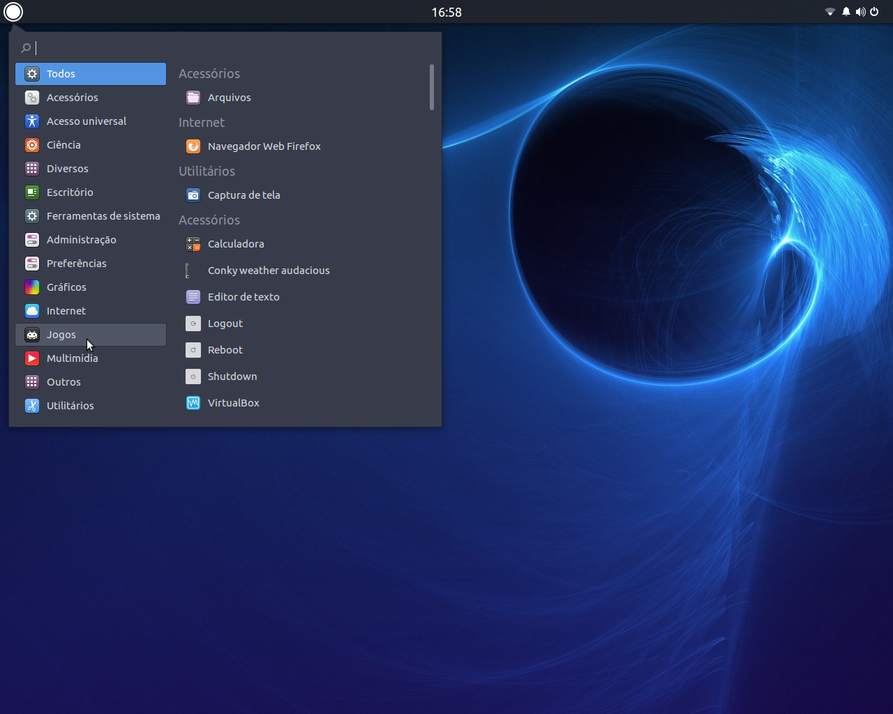 Budgie Desktop no Ubuntu 16.04
