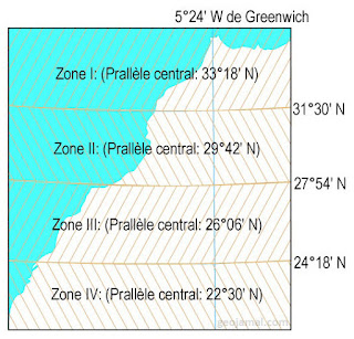 Cartographie en projection Conique Conforme de Lambert au Maroc - The ...