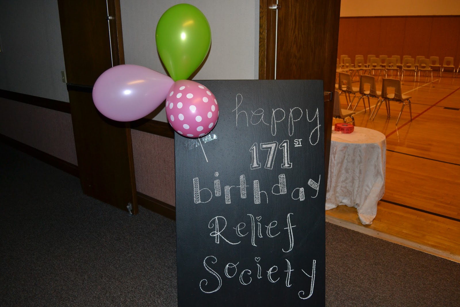 Build It, Sew It, Love It: Relief Society Birthday Party