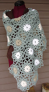 free knitting pattern: new rectangular knitting shawl patterns