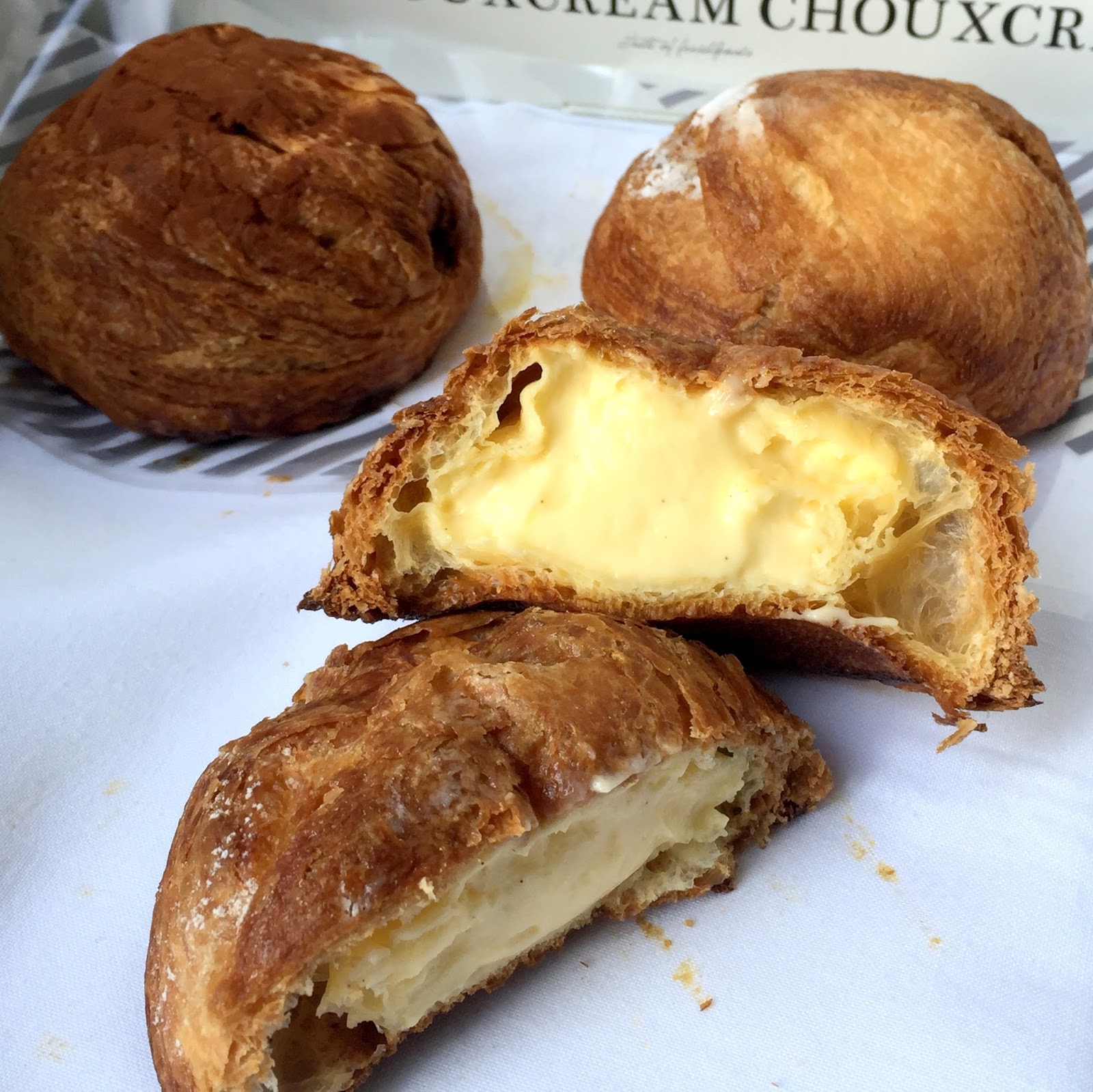 NEW Choux-Croissant Hybrid @ Ikebukuro, Tokyo