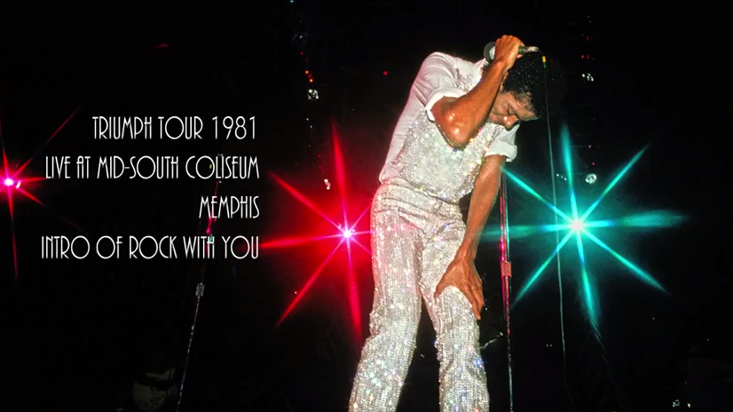 [VÍDEO] Triumph Tour 1981 - Intro of Rock With You (Memphis) - MJFans ...