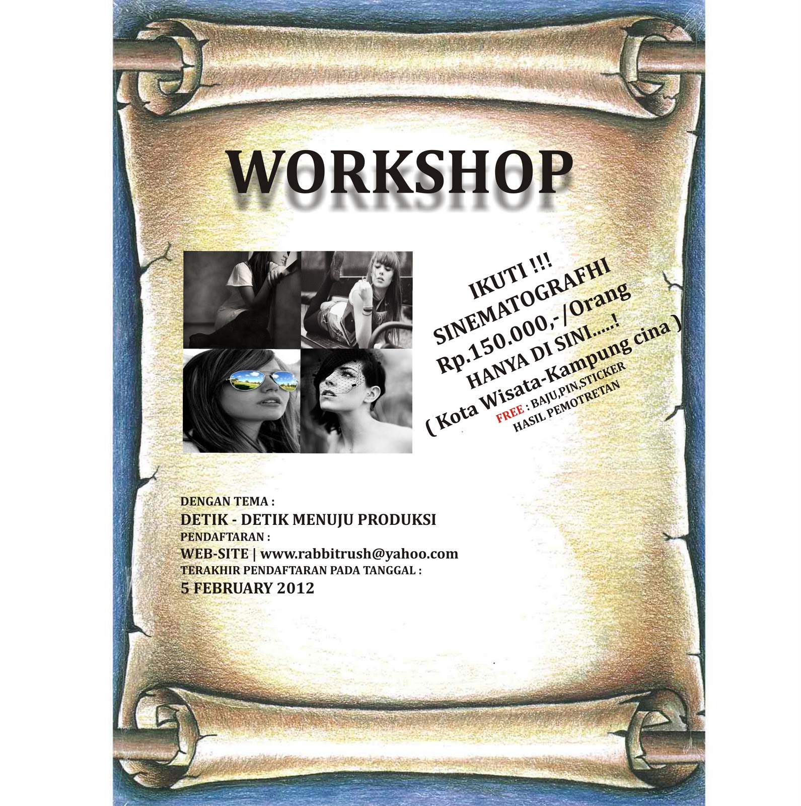 tutorial membuat poster dengan corel draw | multimedia bisa