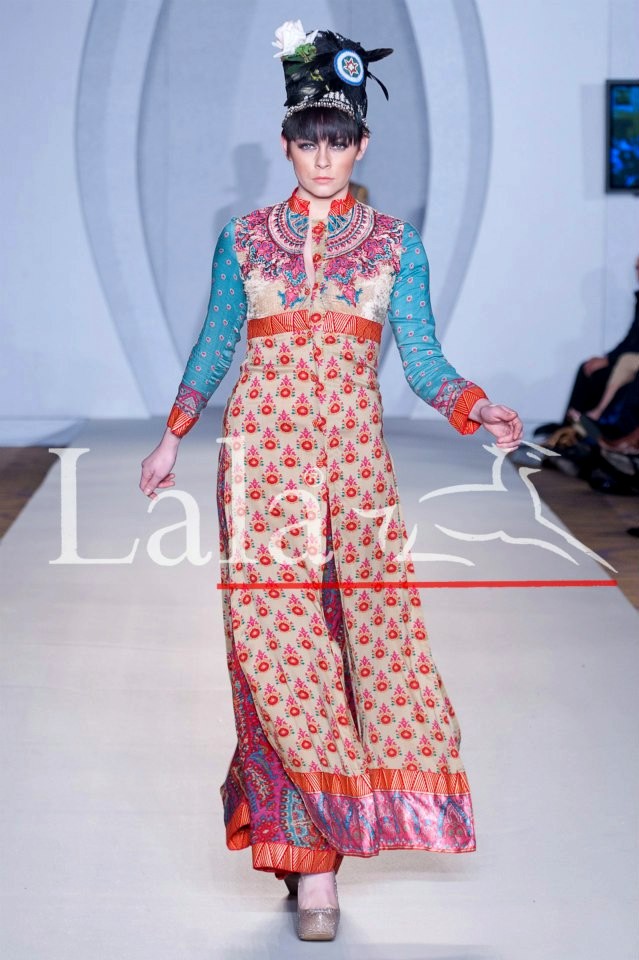 Lala Textile New Collection At Pakistan Fashion Week London 2012 | Lala ...