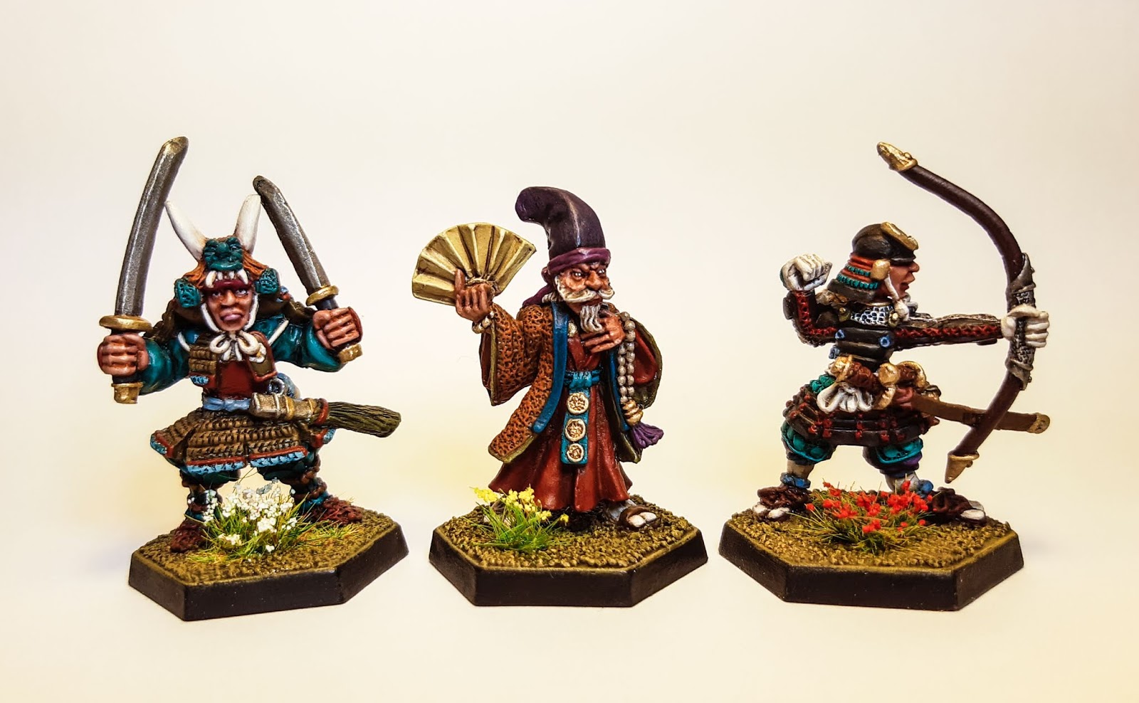 THE WORK OF SHAITAN: Citadel Oriental Heroes - Wu Jen and Samurai