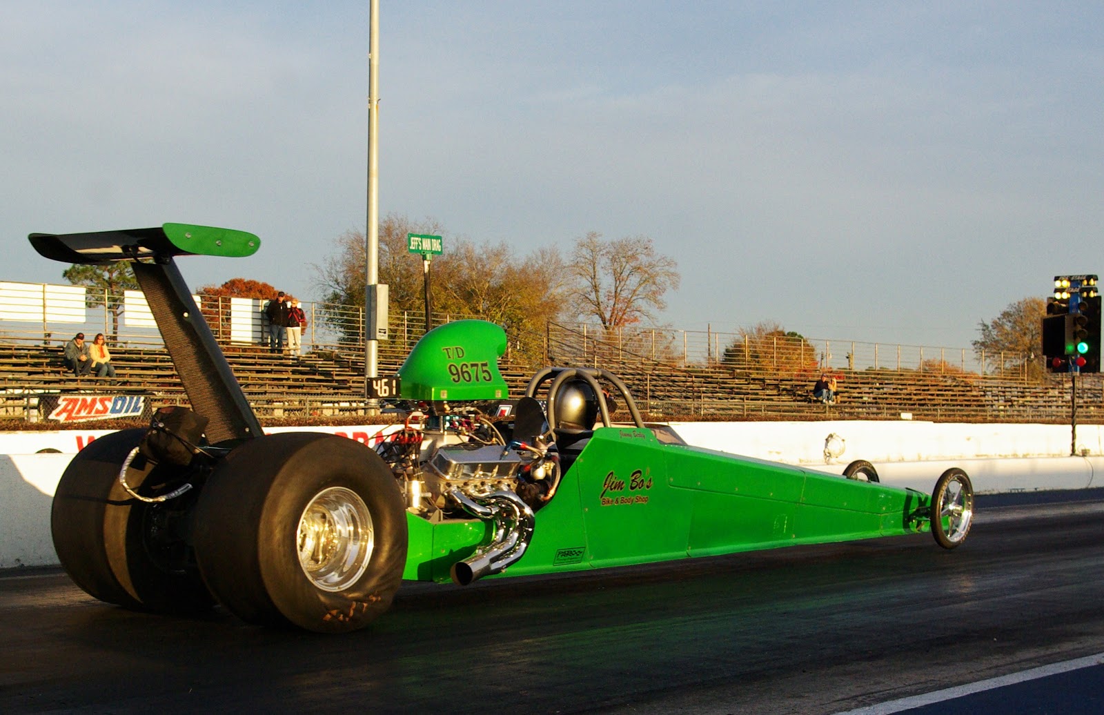 Fast Shutter: JIMMY BERLEYS BEAUTIFUL ((GREEN)) DRAGSTER AT CAROLINA ...