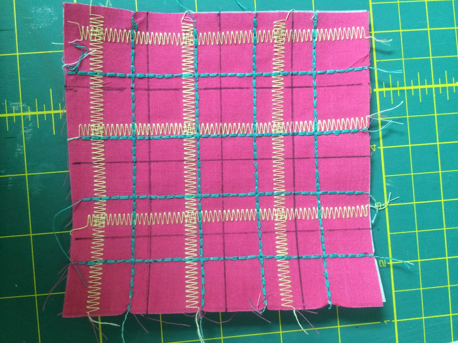 Thread. Color. Imagination.: Create Your Own Plaid Fabric