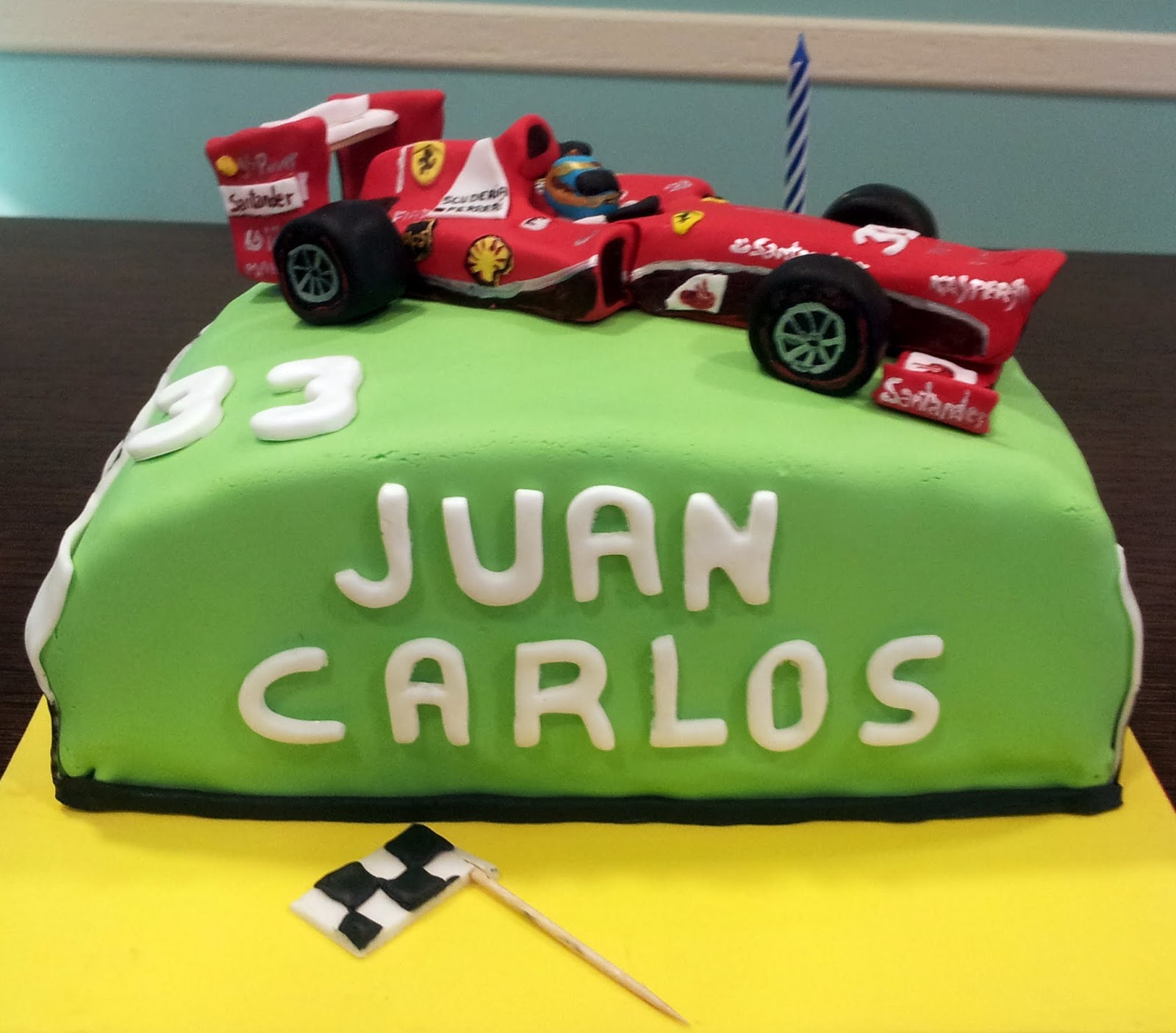 TARTAS Y GALLETAS MIS DULCES CAPRICHOS: FORMULA 1 DE FERNANDO ALONSO ...