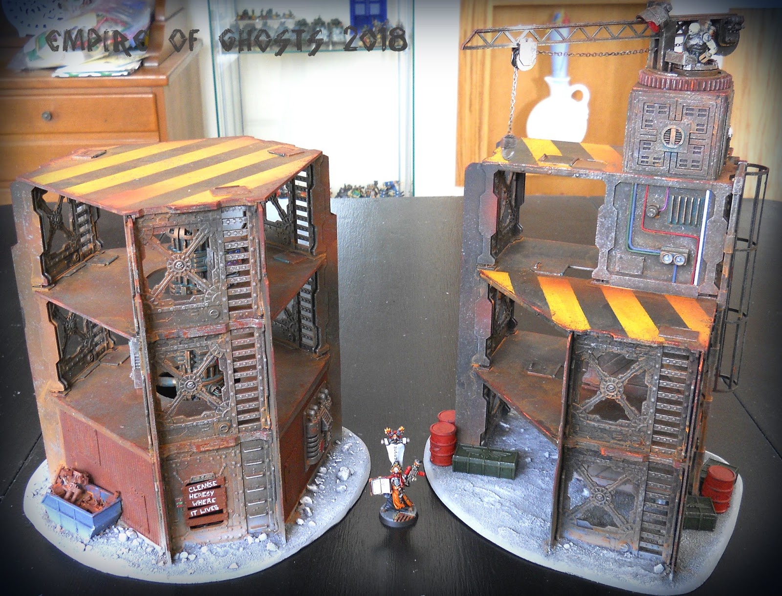 Empire of Ghosts: Redemptionist Encampment Necromunda Board