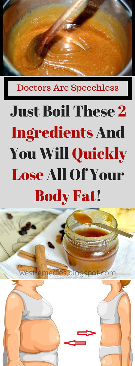 Quickly Lose All Of Your Body Fat,Just Boil These 2 Ingredients And The ...
