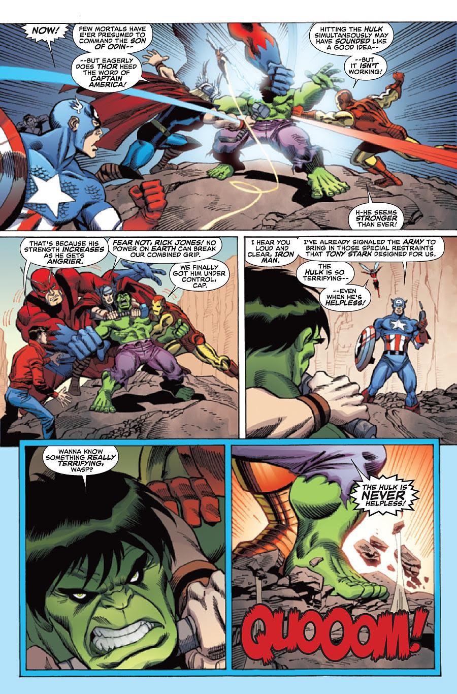"I LOVE COMIC BOOKS!": "HULK SMASH" Avengers #1