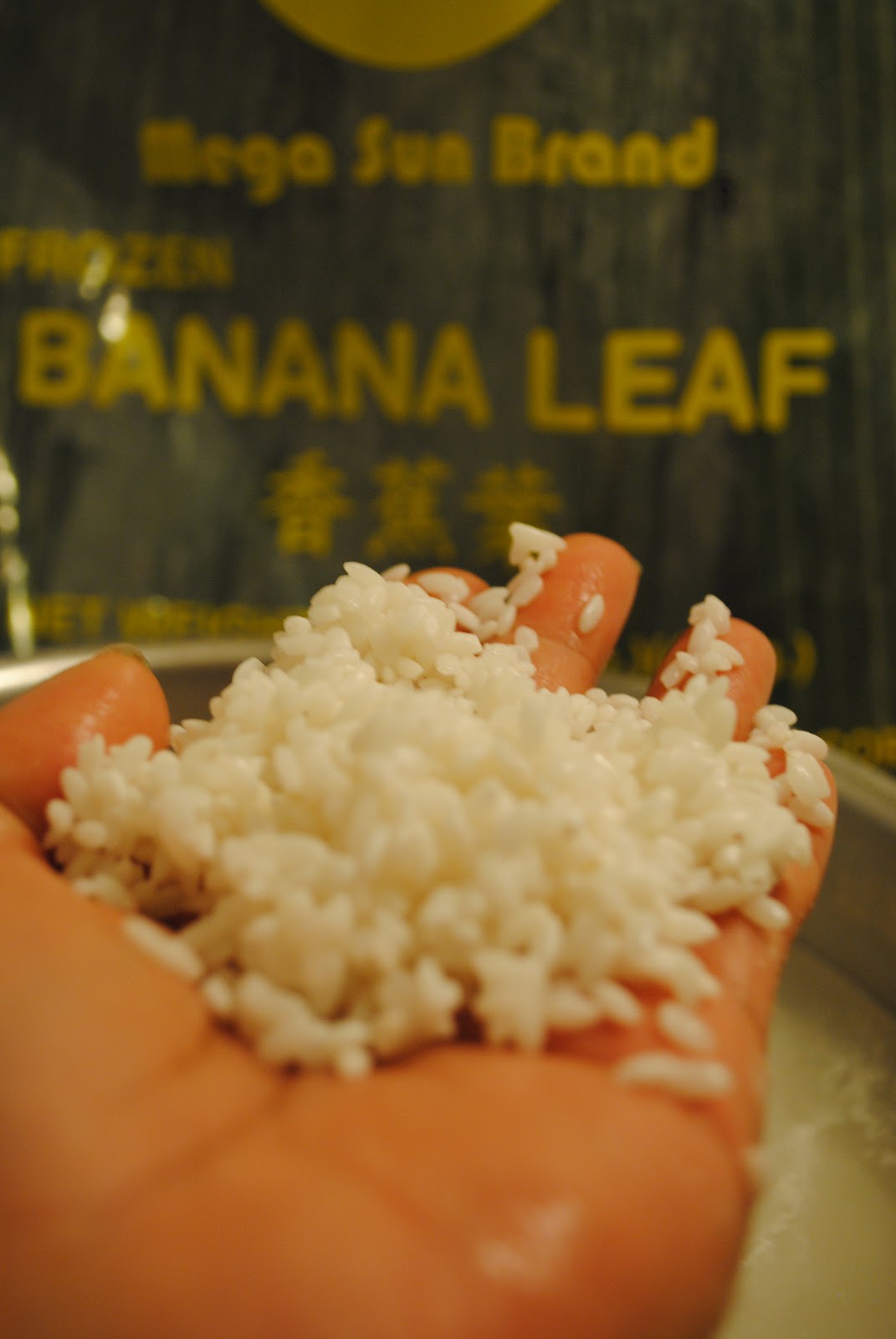 Suman {Philippines} Sweet Rice in Banana Leaves
