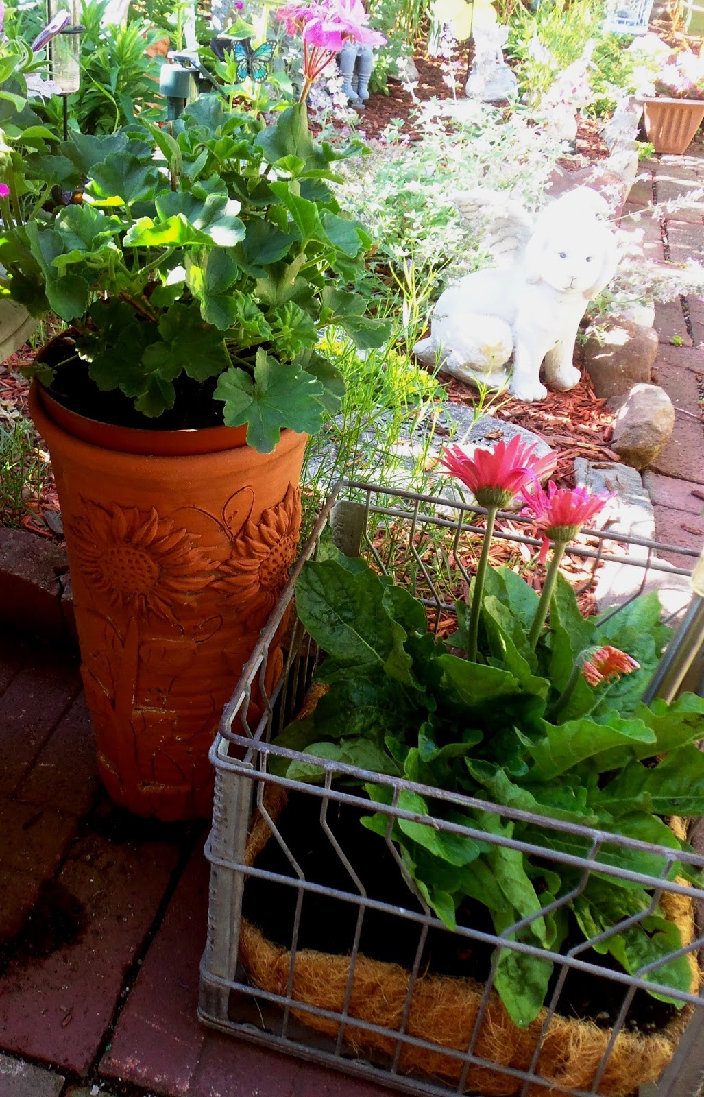 DEBBIE-DABBLE BLOG: A Few "Different" Plant Containers and Stands!