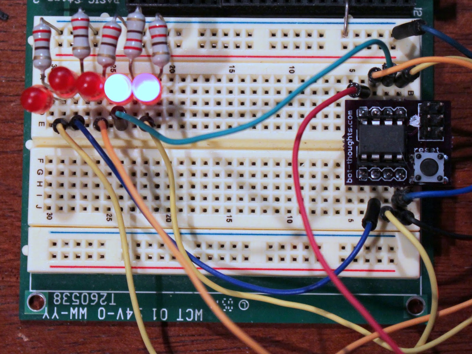 Bot Thoughts: ATtiny Breakout/Programmer