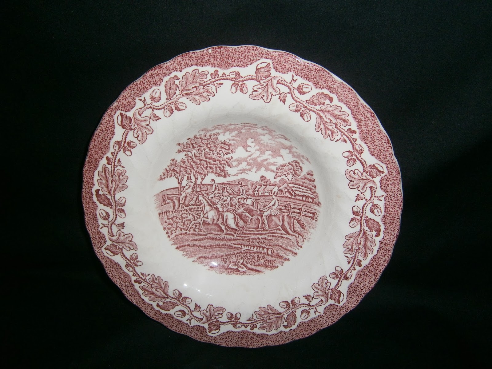 UKshoppe2U: READY STOCK - DISPLAY PLATES (RED/BROWN/BLUE)