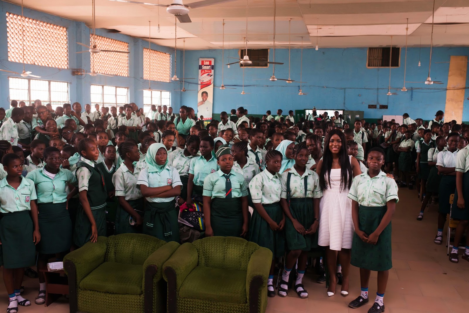 Photos from my visit to Command Day Secondary School, Ikeja
