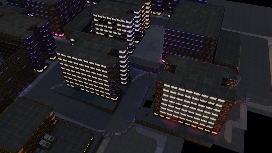 EdgeTown - A Race Map for a UDK Game - Works in Progress - Blender ...