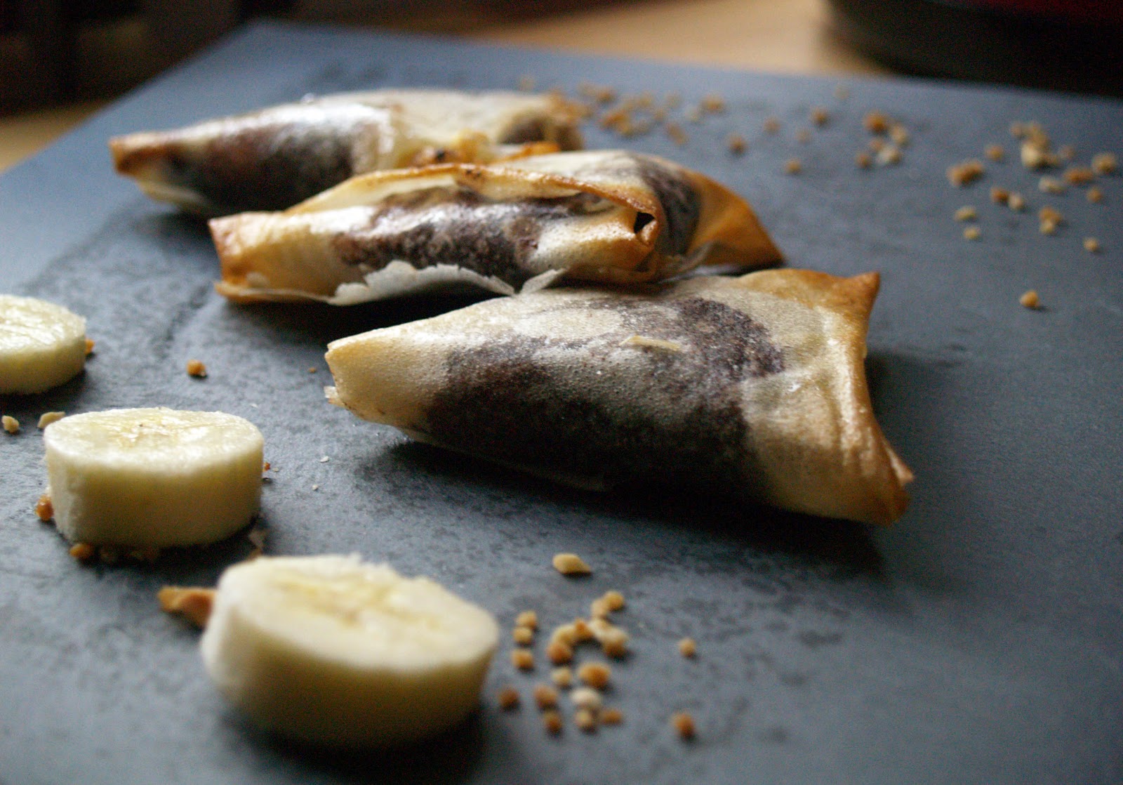 Bamby Cuisine: Samoussa Banane & Chocolat