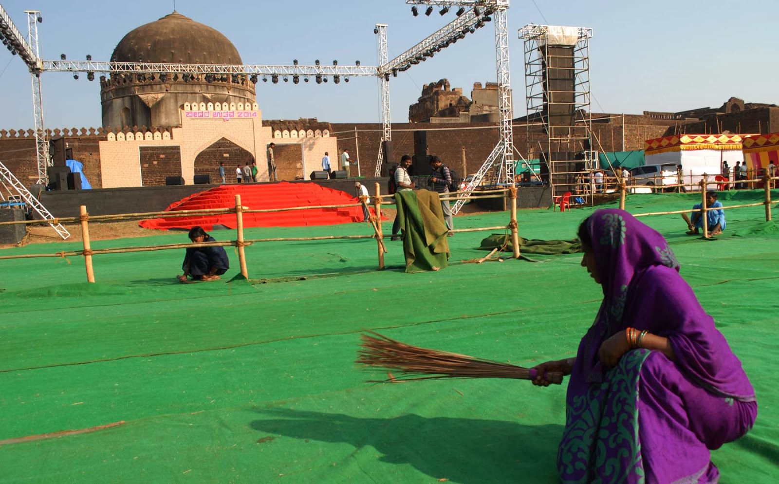 Bidar Utsav: Preparation of Bidar Utsav 2014