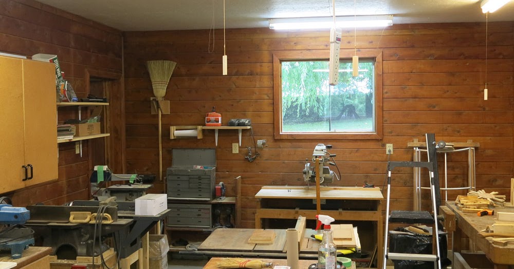 georgesworkshop: efficient workshop lighting 2