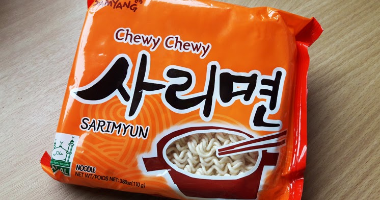 Bento Lunch Blog: Zutat: Chewy Chewy Sarimyun, Instant Ramen von Samyang
