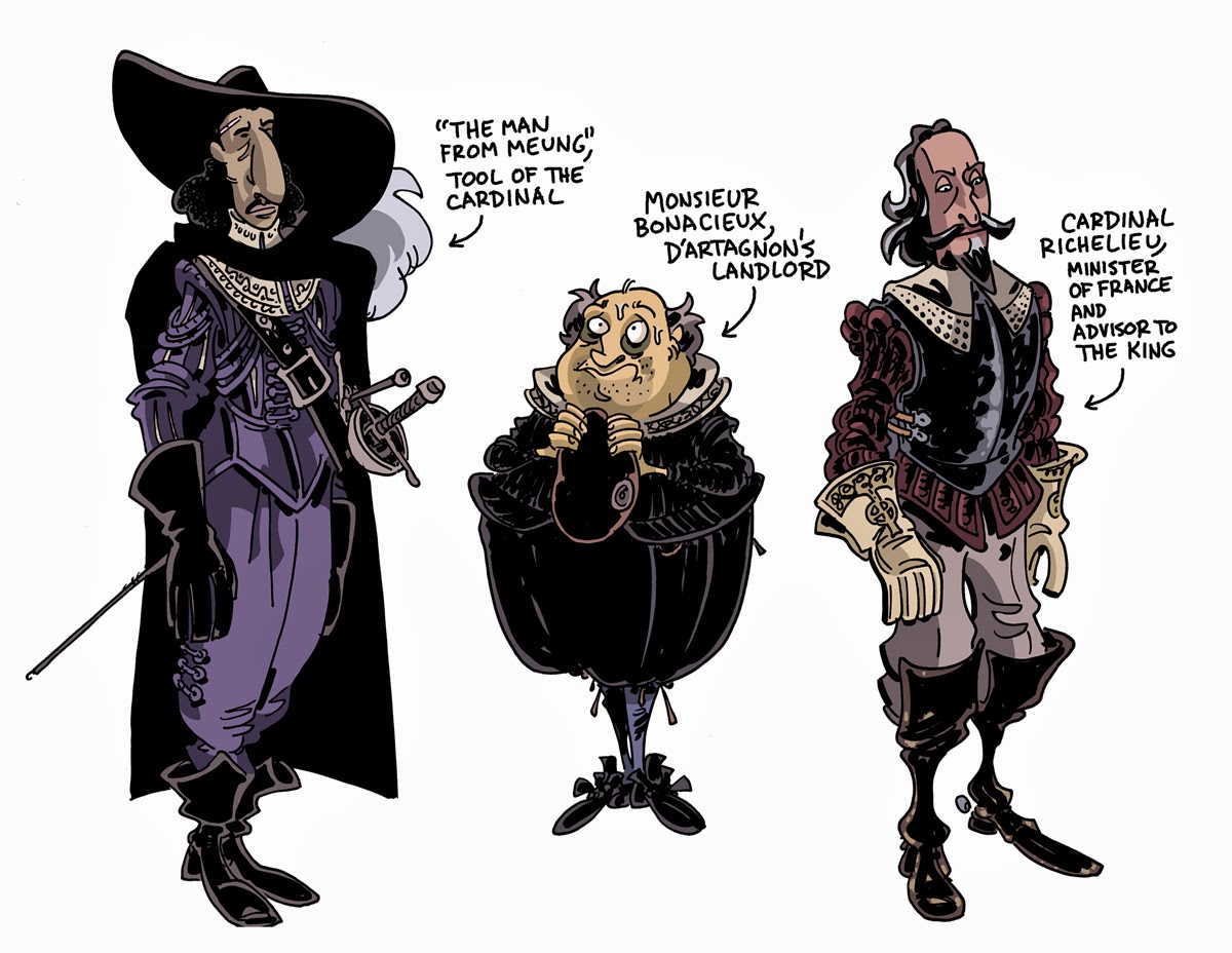 Chris Schweizer's Old Blog: The Three Musketeers