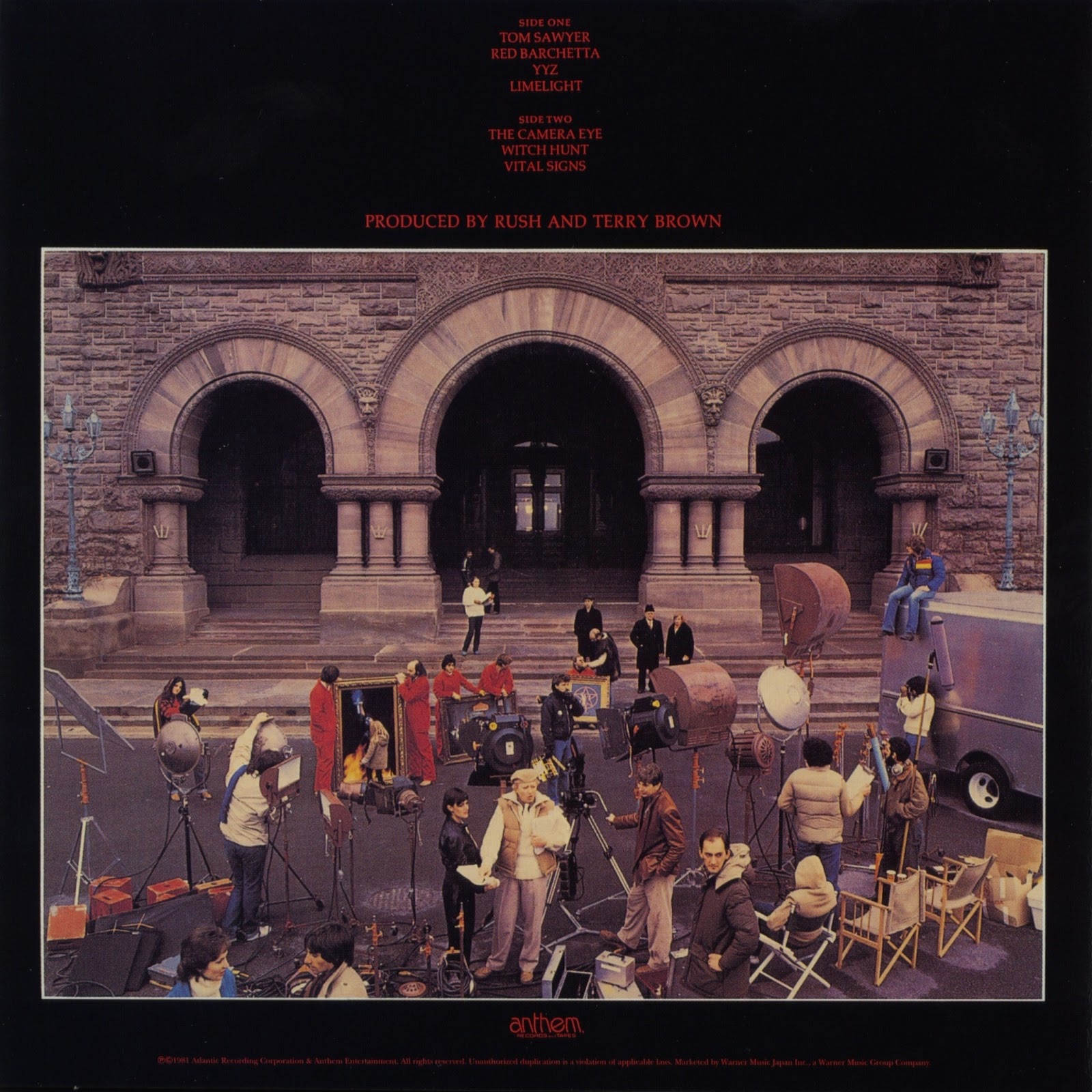 1981 Moving Pictures - Rush - Rockronología