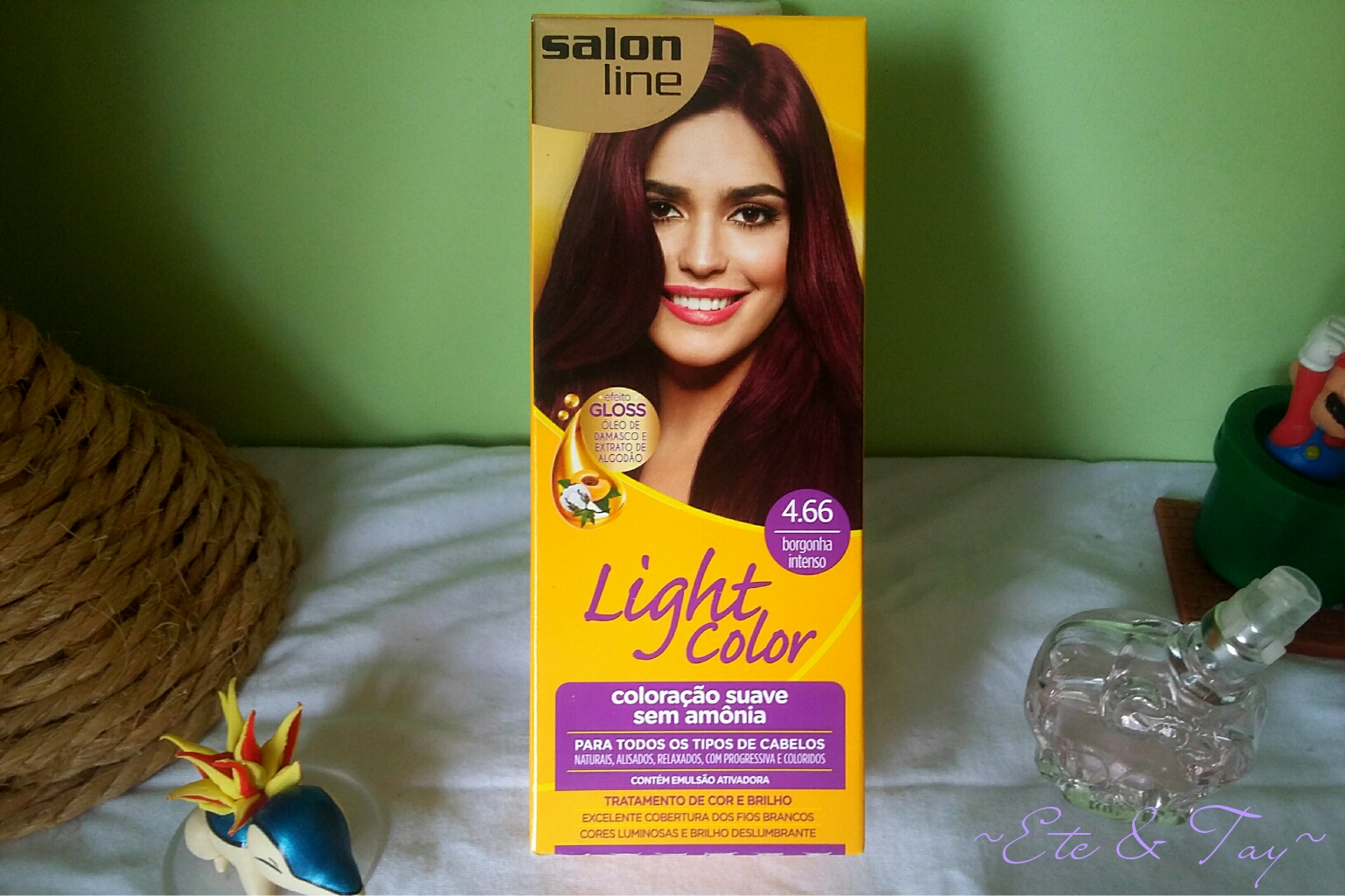 Testei – Coloração Salon Line light color { 4.66 Borgonha Intenso }