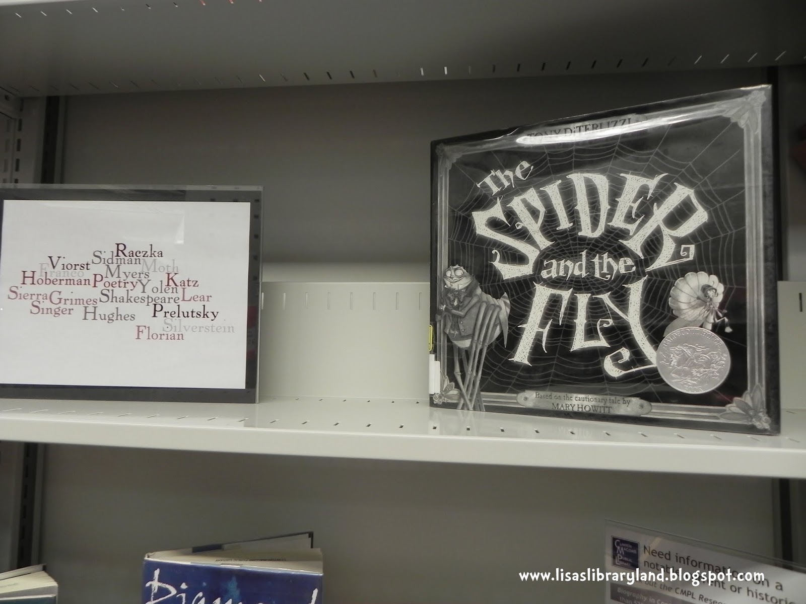 Libraryland: Poetry Month Display