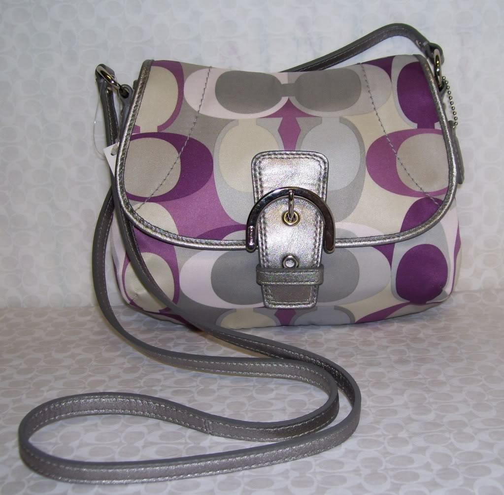 Authentic Bagz for SURE !!: Coach Soho Scarf Print Flap Crossbody Purse ...