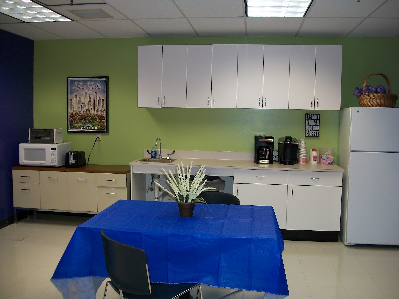 Lori's Artsy Obsession: Office Breakroom
