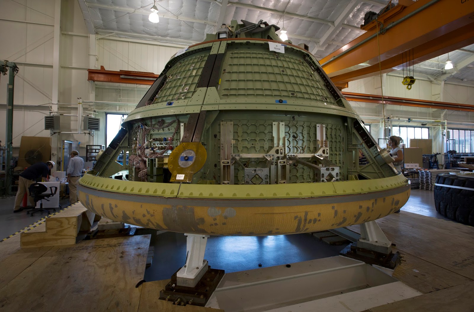 Orbiter.ch Space News: Engineers Prepare for Orion Water-Impact Testing ...