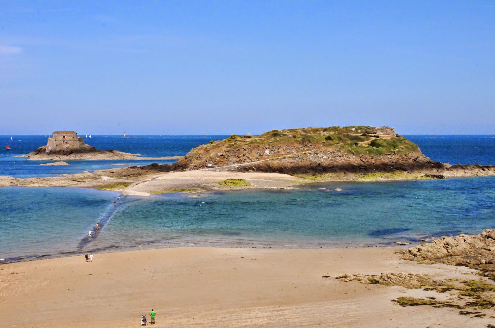 La Marcophilie navale: Saint-Malo le Grand-Bé
