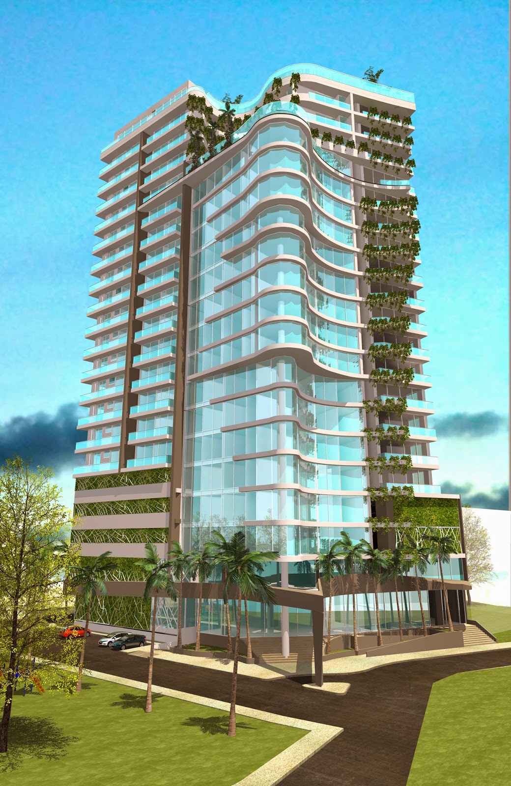 Studio 3D Design: DISEÑO ARQUITECTÓNICO HOTEL