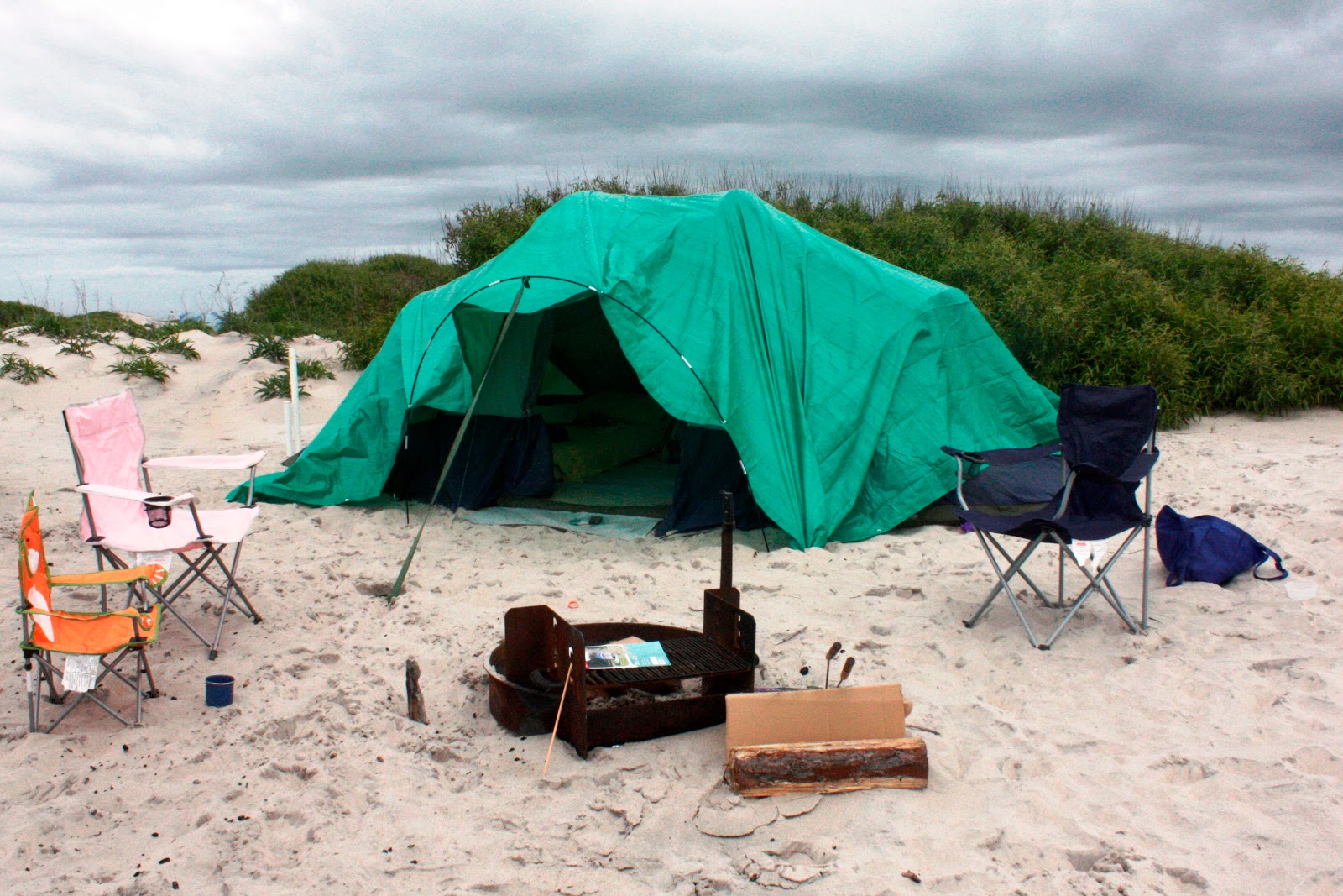 Camping at assateague - billolearning