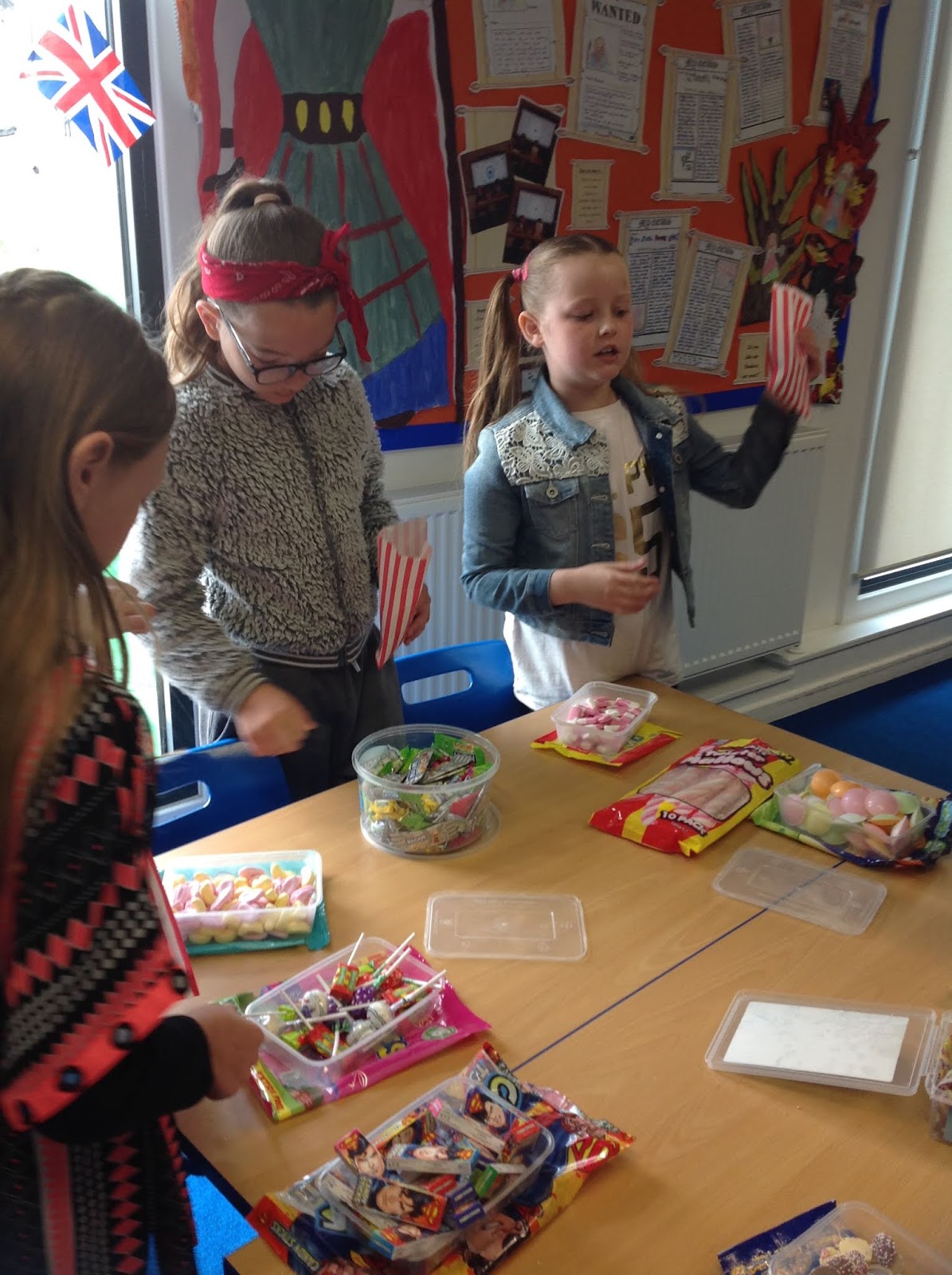 Suttons Primary School: Miss Staples' Sweet Shop Business - Maths Week