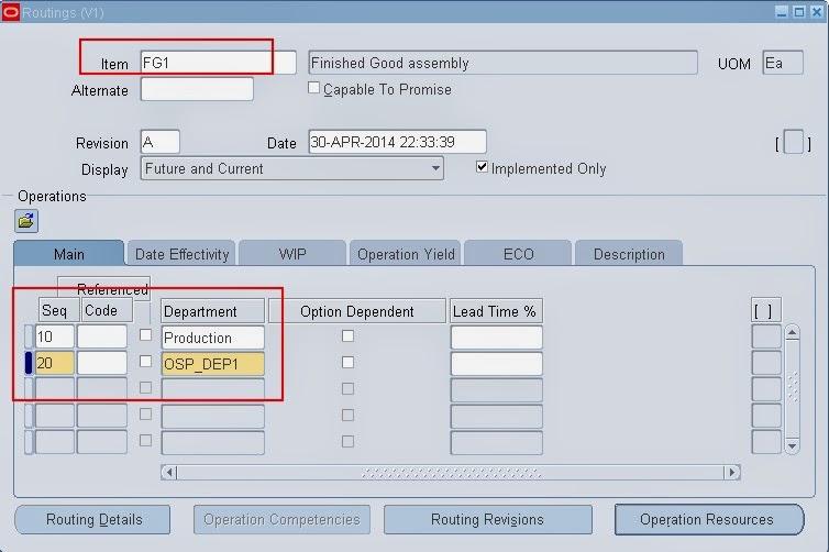 Outside Processing Setups and Cycle |Simplifying Oracle E Business Suite