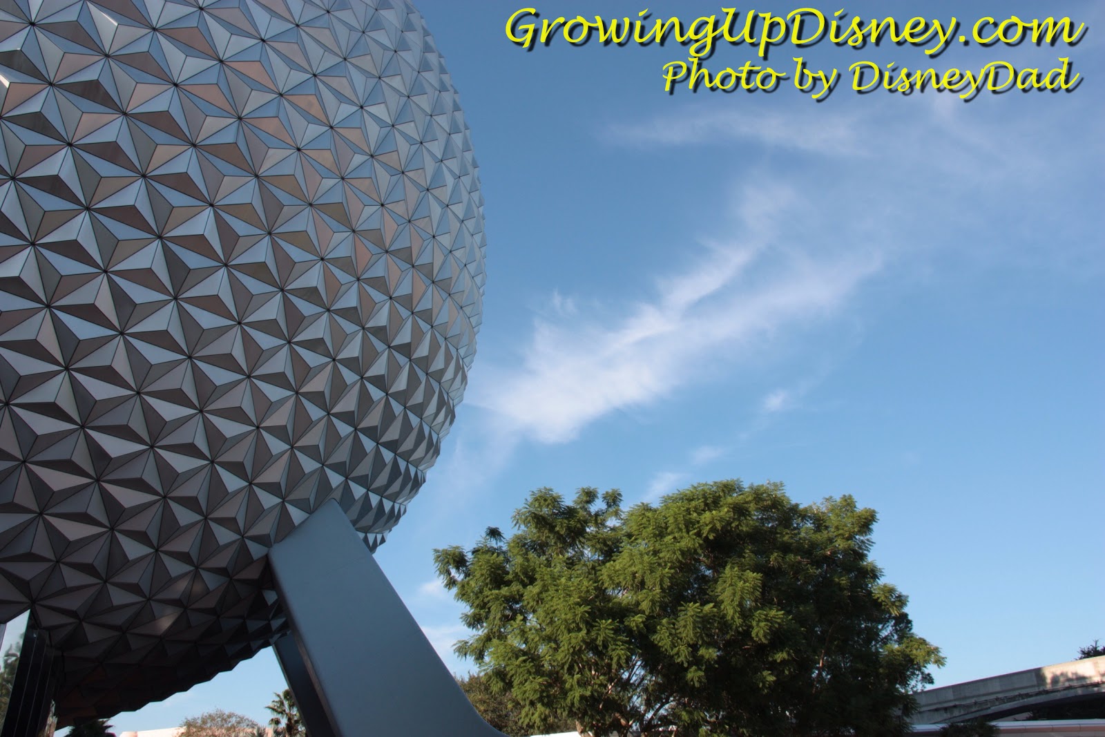 Growing Up Disney: Five Photos: Spaceship Earth