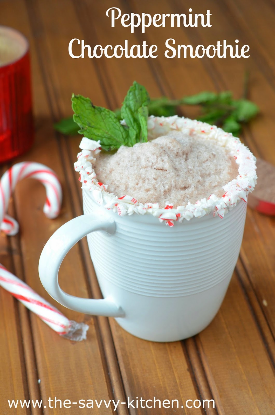 The Savvy Kitchen: Peppermint Chocolate Smoothie