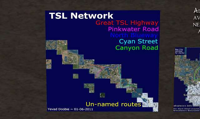 Echt Virtuell: Historische Karten von Second Life