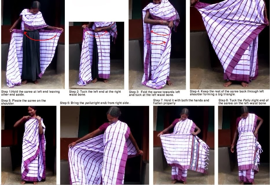 Diary: How to wear Kacha-Saree: The Traditional Santha Dress for Women