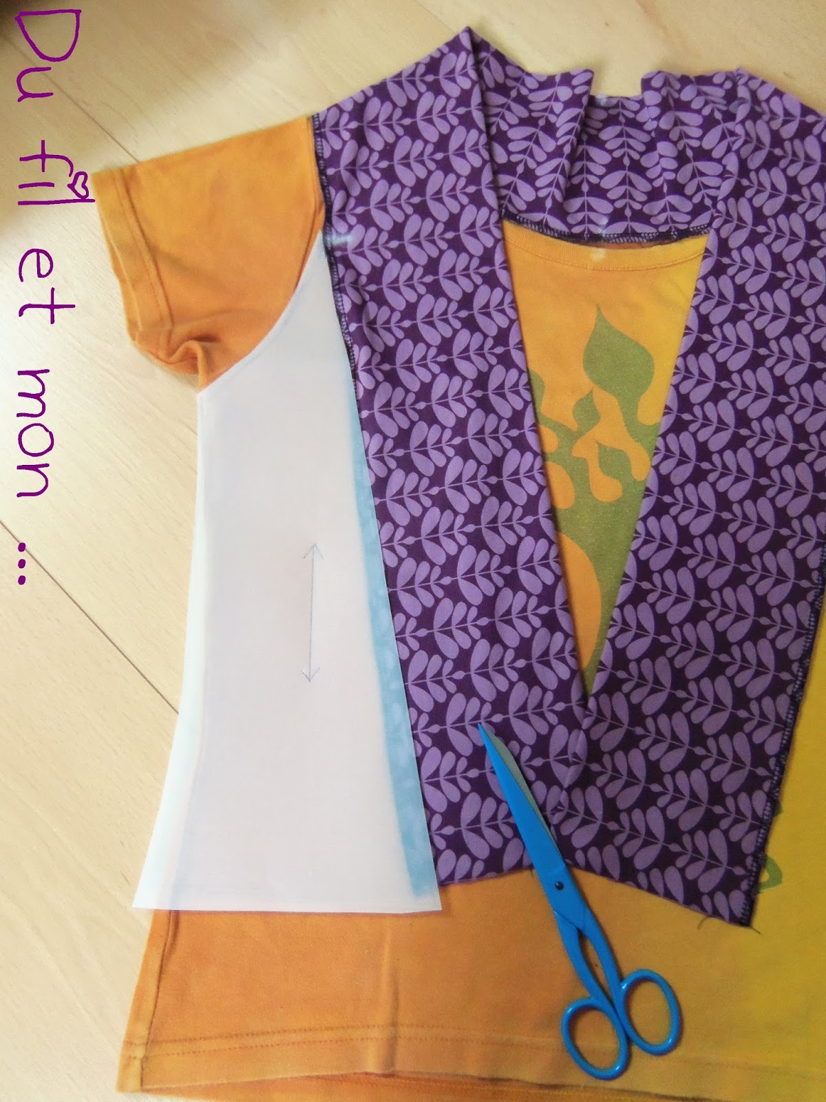 Du fil et mon...: Premier Gilet ou guilet guili