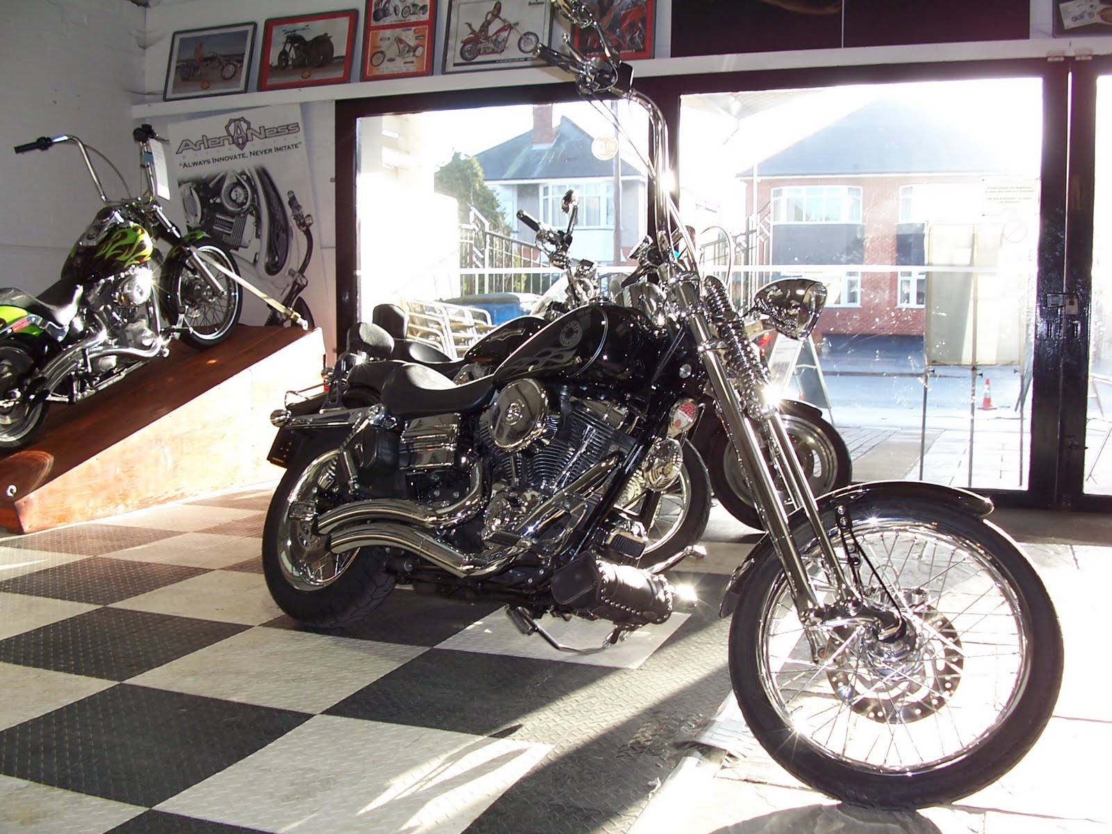 Battistinis Custom Cycles: Battistinis, Harley Davidson Wideglide FOR ...
