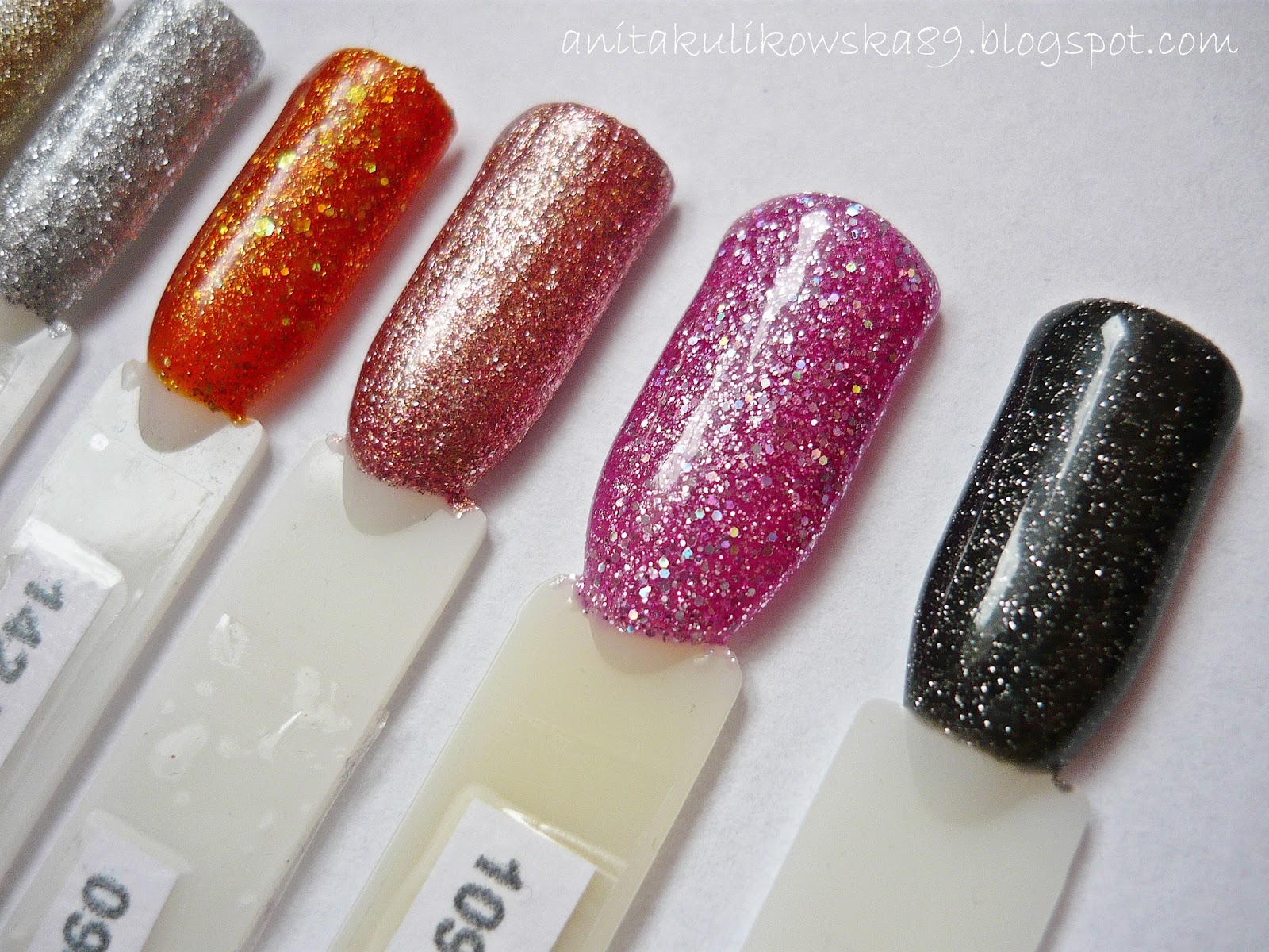 Anita Nails: Lakiery Hybrydowe Semilac- Cała Kolekcja i porównania kolorów!