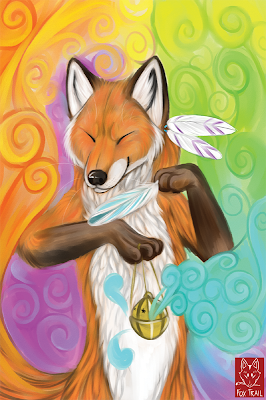 The Fox Trail: Pagan and Fantasy Artwork