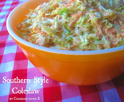 Southern Style Coleslaw + How to make the dressing to go on it! {Granny ...