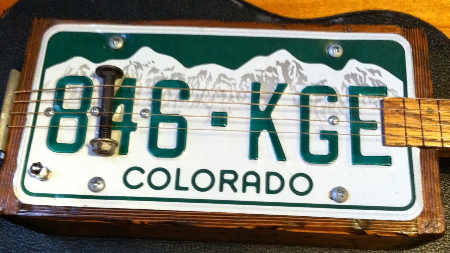 Sincerely, Iris: License Plate Guitar Pt. 2 - Dirty Details Done at ...